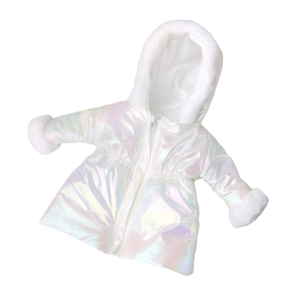 Зимний тематический плюшевый наряд для кукол-девочек, 18-дюймовый мягкий костюм, наряд для девочки