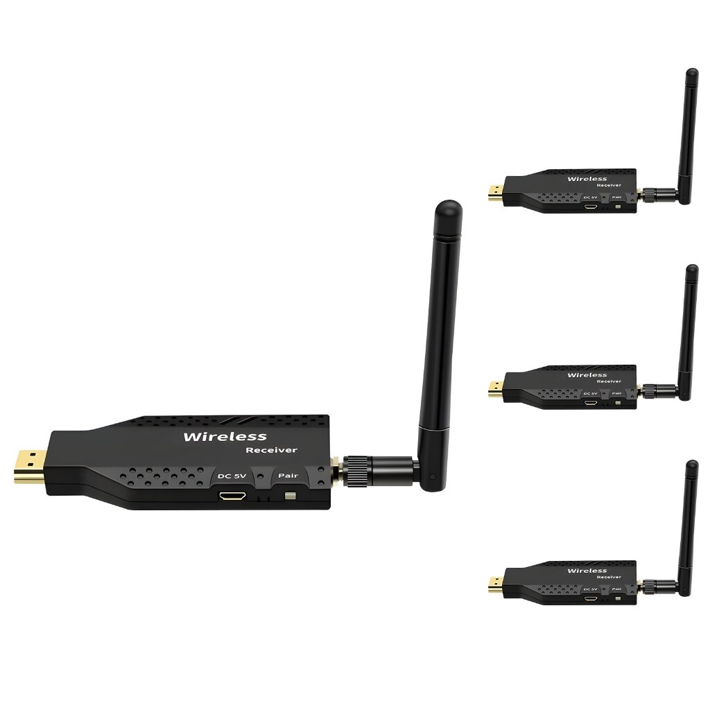 Беспроводной передатчик и приемник для телевизора и проектора