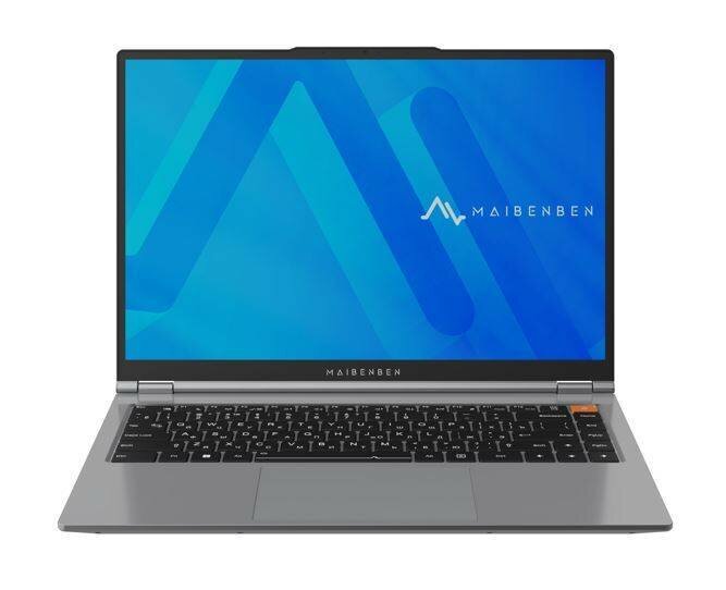 Ноутбук Maibenben P15B-R576UM 15.3" WUXGA IPS, AMD R5-7640HS, 16Gb, 512Gb SSD, Linux, серый