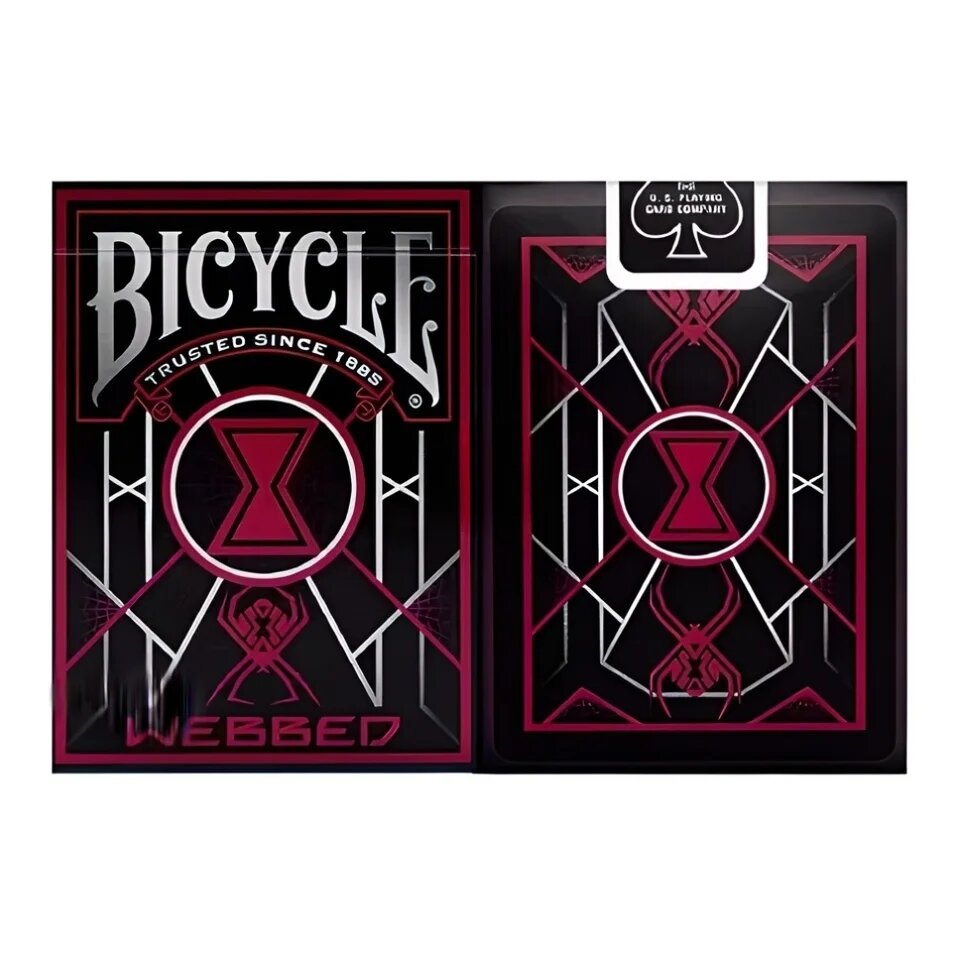 Велосипедные перепончатые игральные карты, колода паутины, размер покера, карты для покера, игры для фокусов, реквизит для коллекции фокусников