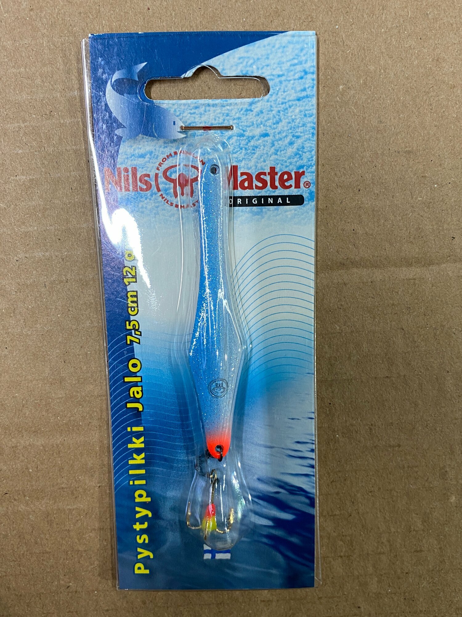 Блесна Nils Master Jalo 75мм 12гр цвет 591 S Вертикальная Зимняя