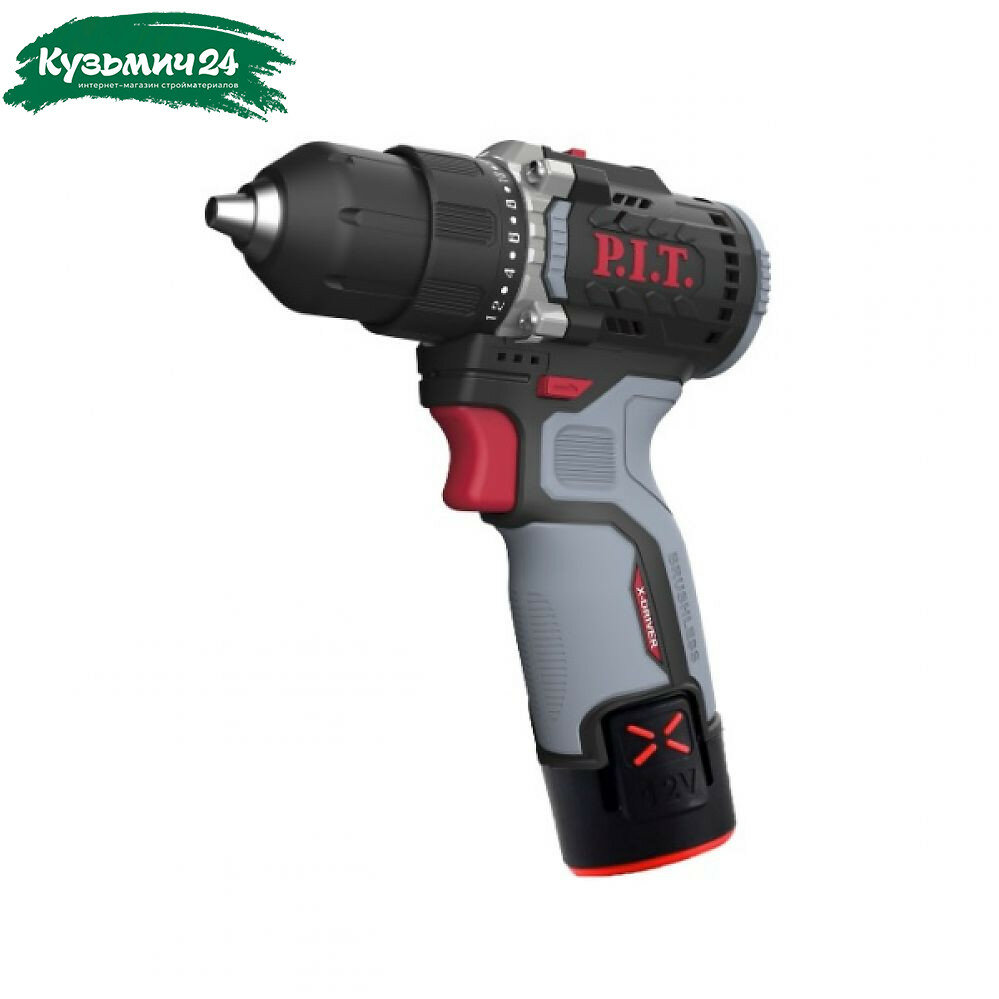 Аккумуляторный шуруповерт P.I.T. PBM12K-10B/2 12В 2акк 1.5Ah