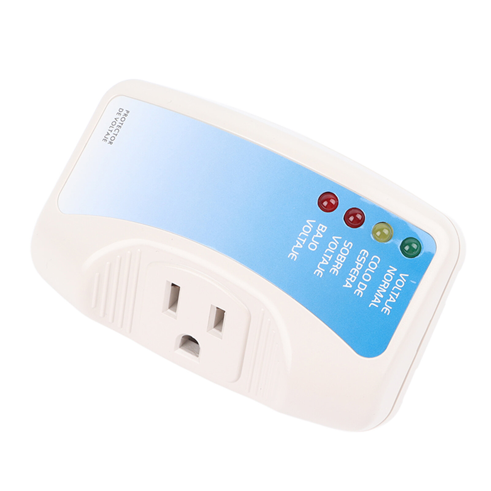 Защита от напряжения Защита от высокого и низкого напряжения Бытовой сетевой фильтр с вилкой стандарта США 90‑140 В