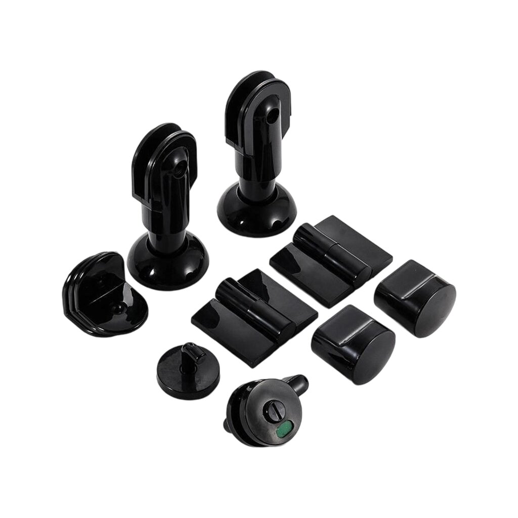 Комплект Кронштейнов Для Перегородки С Устойчивыми К Царапинам Ножками Для Мебели Общественного Туалета