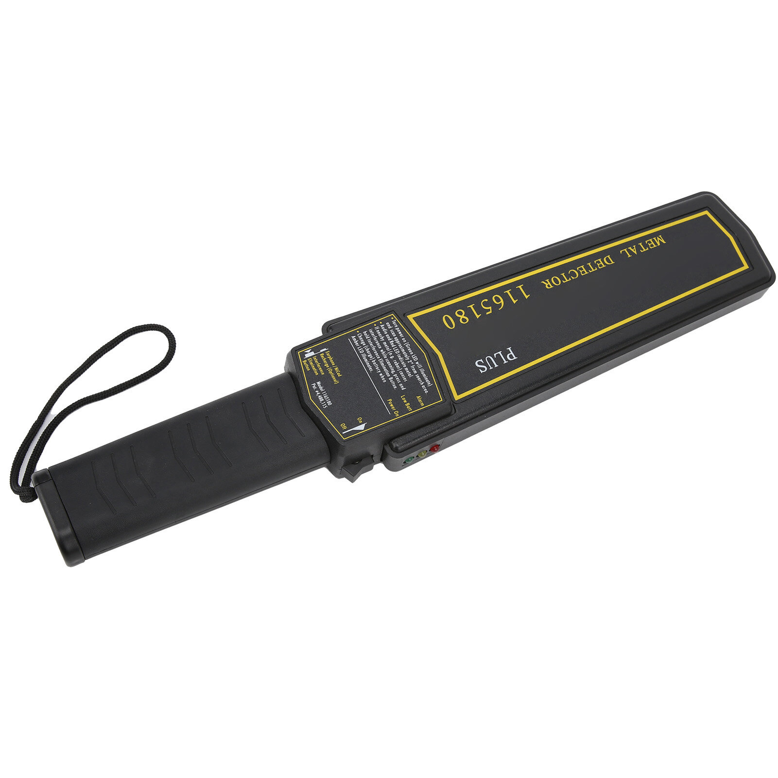 MD‑1165180 Ручной мини-металлоискатель для обеспечения безопасности в общественных местах, школах, барах