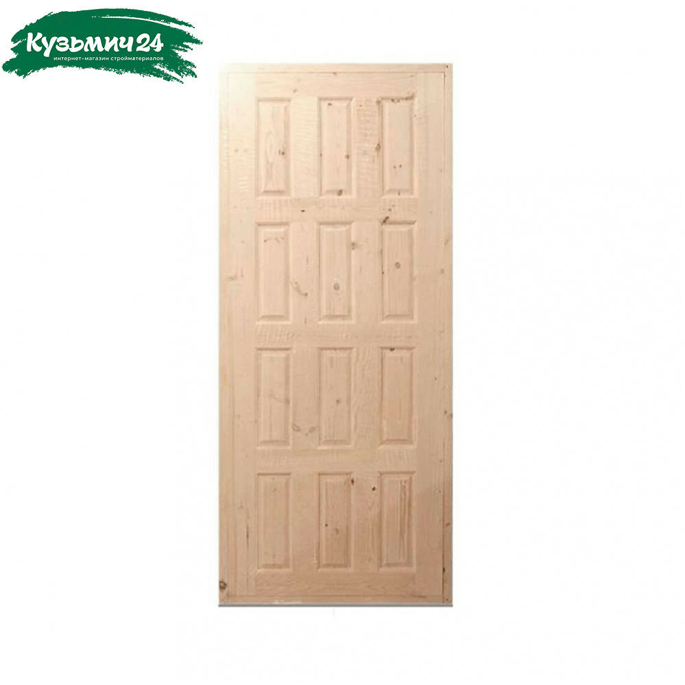 Дверь межкомнатная Шоколадка ДФГ-60, хвойные породы, филенчатая, 800х2000 мм