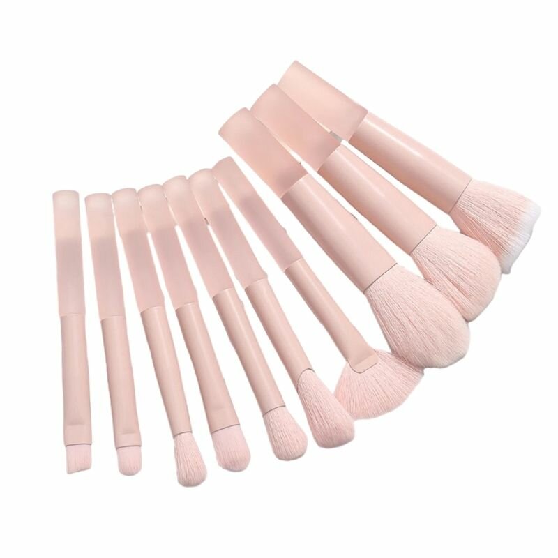 10 набор Кистей Для макияжа с персиковой пудрой-розовый Набор