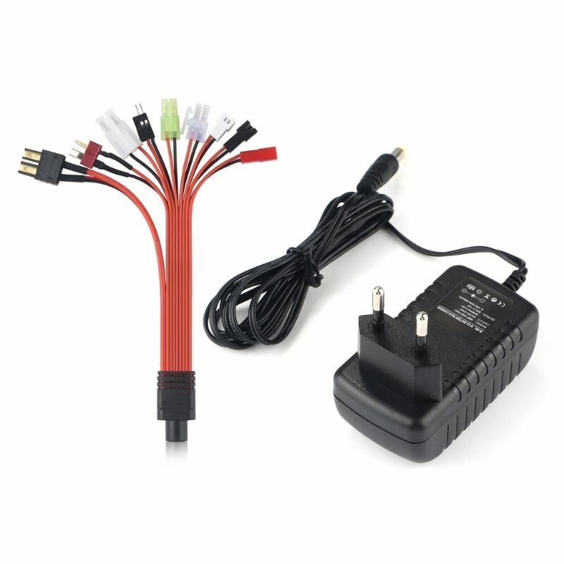 Модель самолета с дистанционным управлением лодка автомобиль 2 10 серий Ni-MH аккумулятор зарядное устройство-Европейские правила