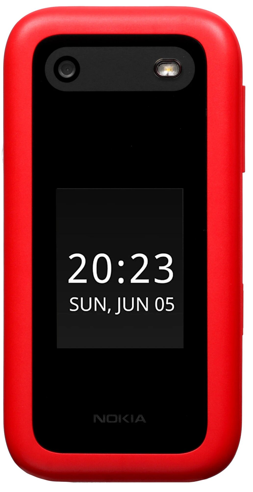 Мобильный телефон Nokia 2660 Flip красный (1GF011PPB1A03)