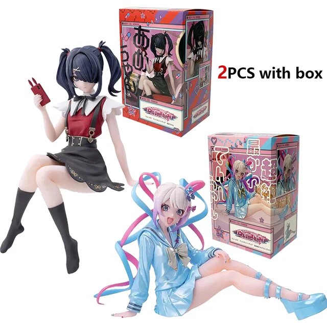 Chokonose Figura, аниме-фигурки из ПВХ, светящиеся декоративные подарки, NEEDY GIRL OVERDOSE, Em estoque