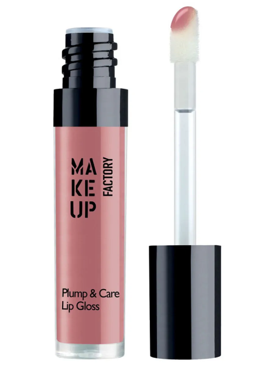 Блеск для губ Make Up Factory Plump & Care Lip Gloss, 14 Леденец