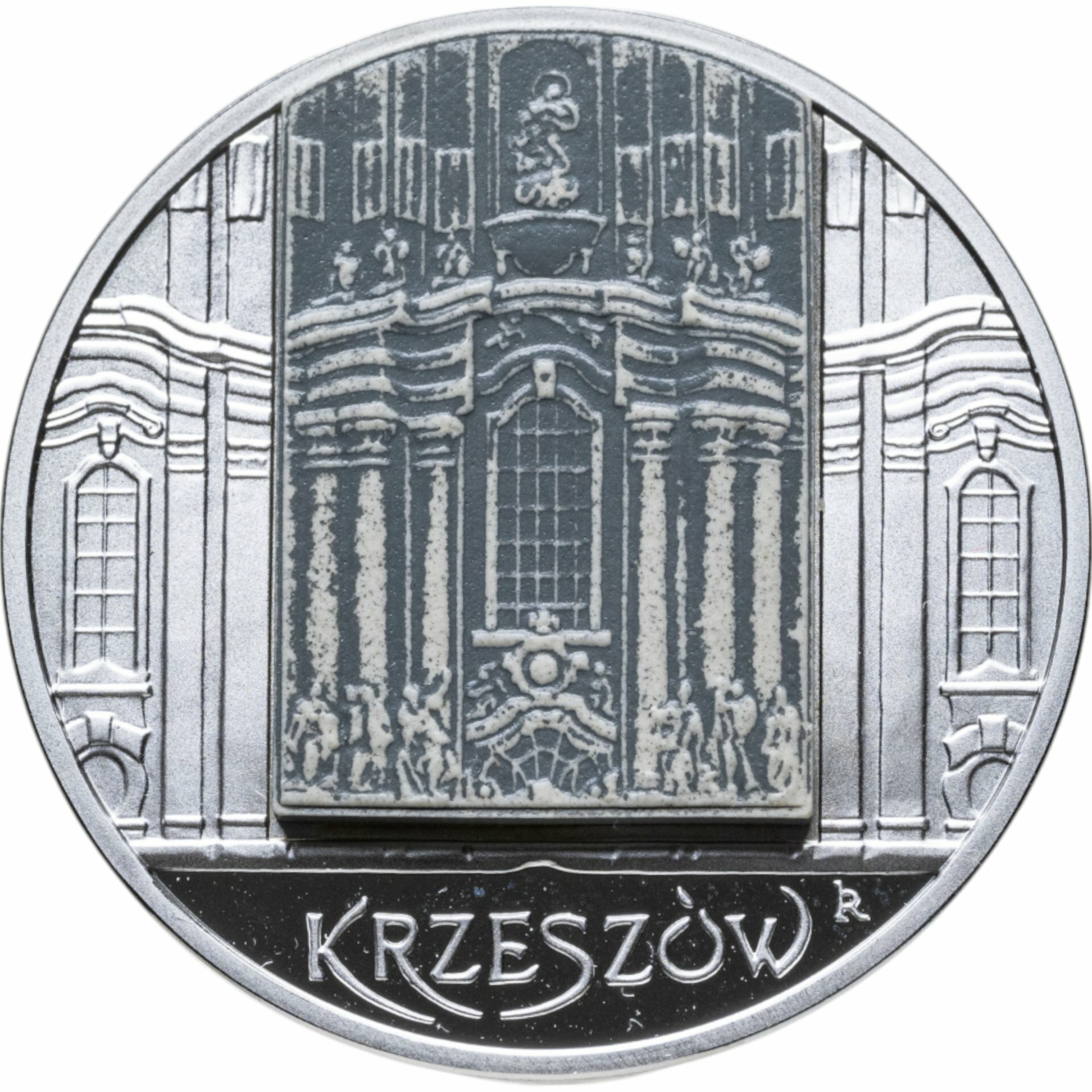 Польша 20 злотых 2010 "Город Крешов", Серебро 925, в сохранности Proof