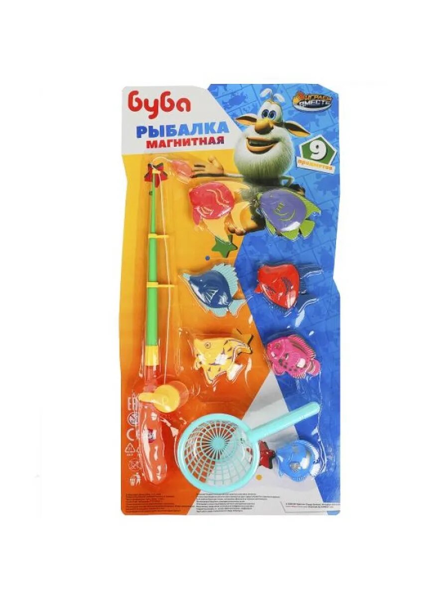 Игра рыбалка Буба магниты, блист.25x51,5x3,5см играем вмест