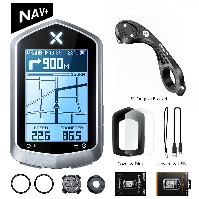 Велокомпьютер XOSS NAV+ Color: Nav Plus Group 3