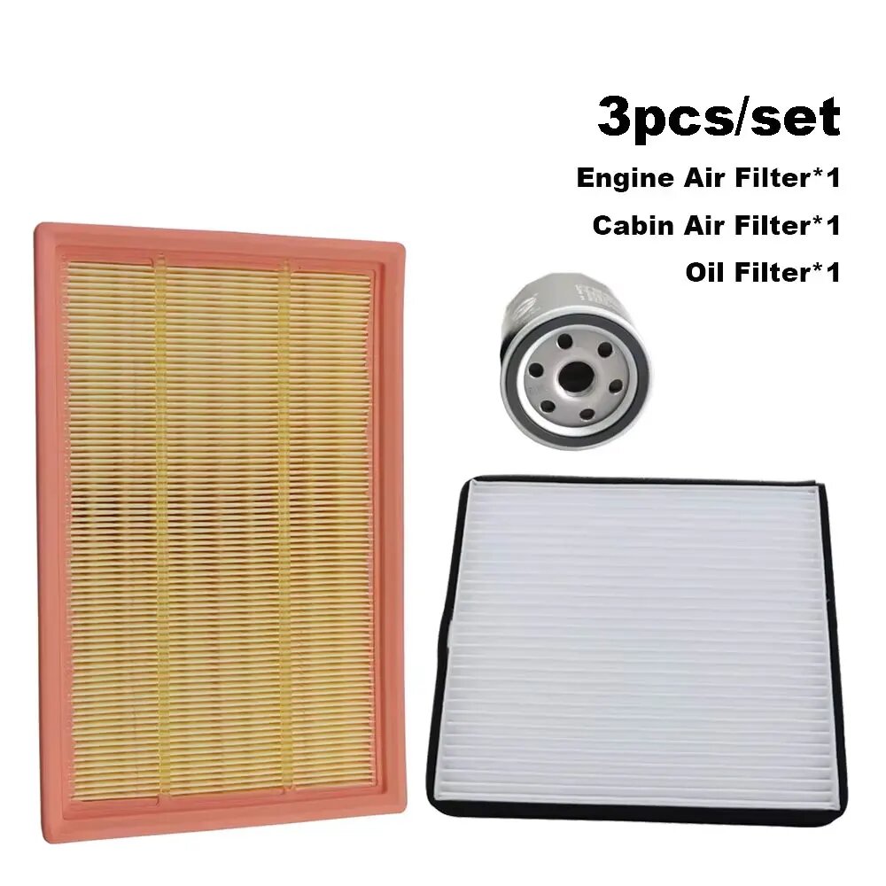 Набор фильтров из 2-3 шт. для DFSK 500 1,5 л DFM GLORY FENGON 500 1,5 л 2020 2021 2022 2023, комплект воздушного масляного фильтра салона кабины, аксессуары 3pcs Set