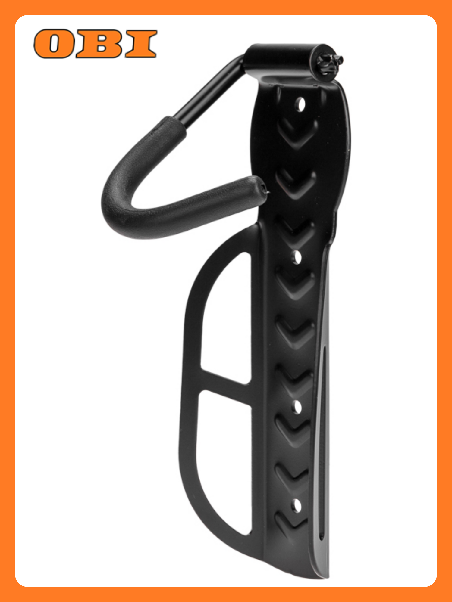 Кронштейн REXANT В-1, для велосипеда, настенный, металл, черный