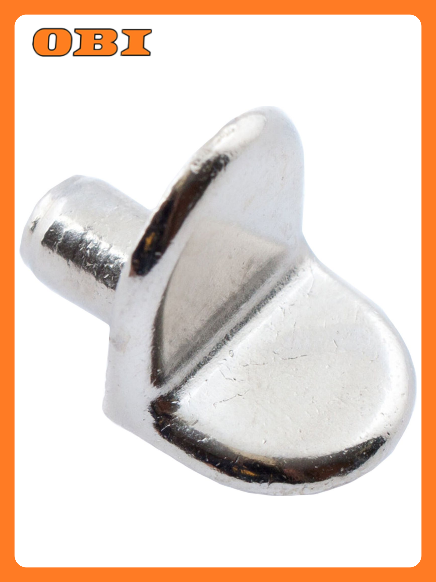 Полкодержатель ELEMENT европартнер, сталь, серебристый, 100x65x22 мм, 4 шт.