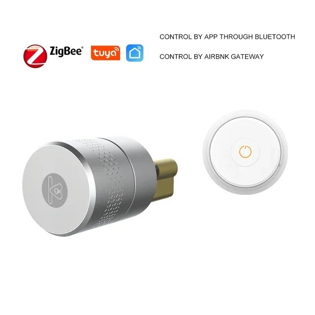 Умный дверной замок YiHESZ M521 Zigbee With Wehere hubS