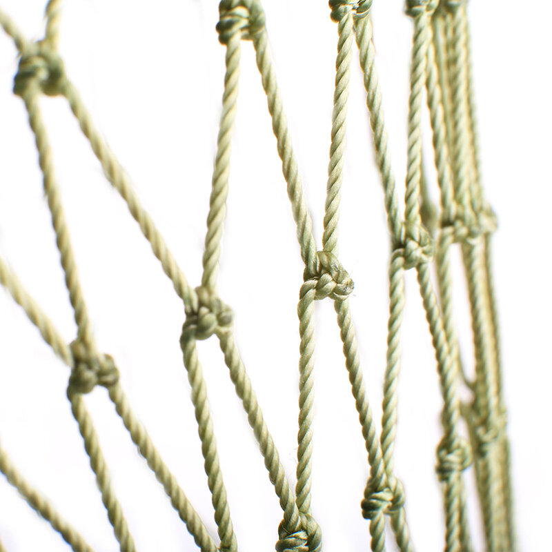 Дель капроновая узловая в большой упаковке (Вес(кг):10 | Высота:250 ячей | Высота(м):20 | Диаметр(мм):0,8 | Нить:210den/12 | зелёный | Ячея(мм):40 |)