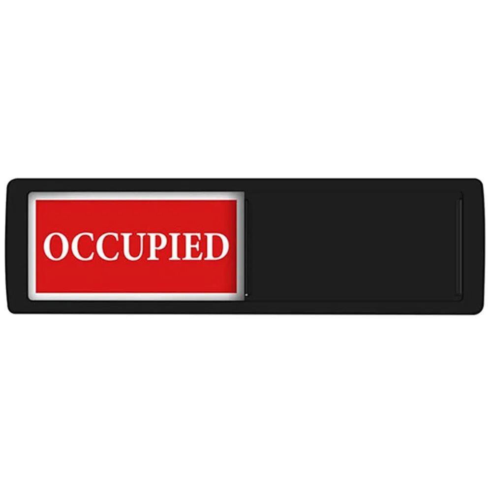 Простой в использовании знак раздвижной двери. Таблички занято/свободно . Знайте, когда входите вакантно или входит . Индикаторы слайдера.