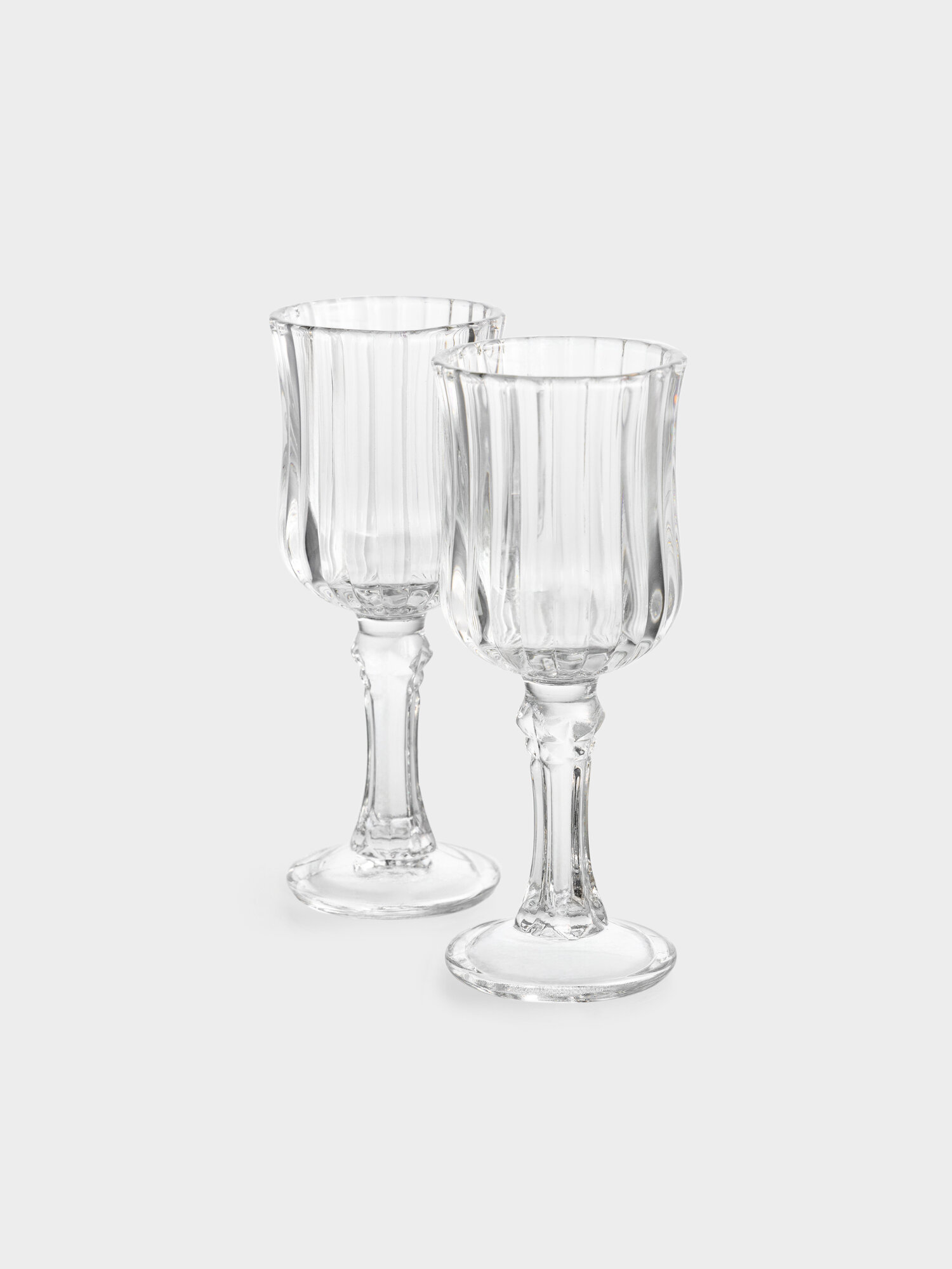 Рюмка на ножке, объем 50 мл, набор 2 шт, стекло, Glare, Kuchenland