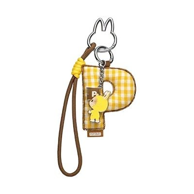 Брелок-игрушка Pop Mart Лабубу Pin For Love Letters буква открытая P