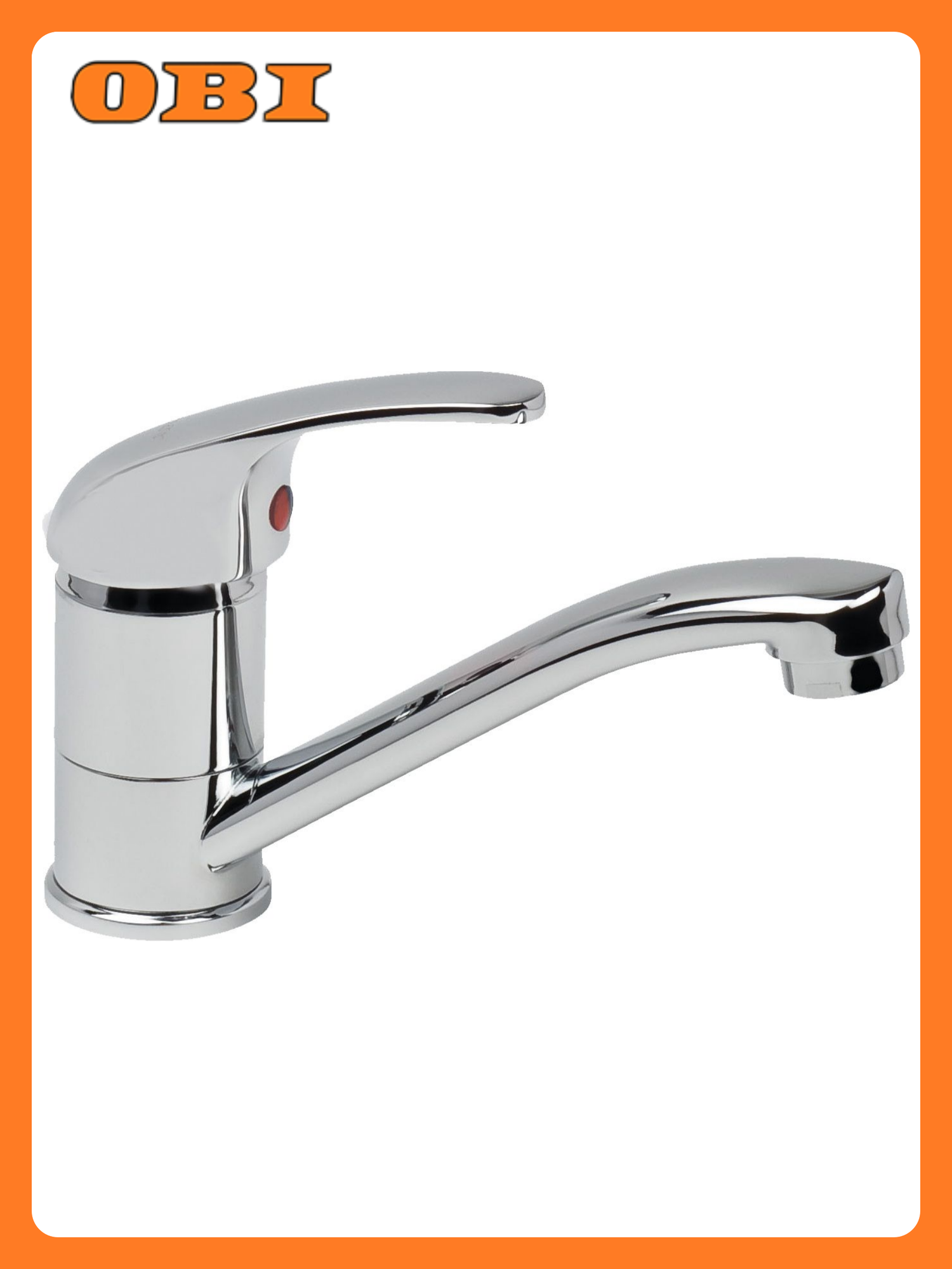 Смеситель для раковины ARGO STROY 35-02, поворотный излив, хром