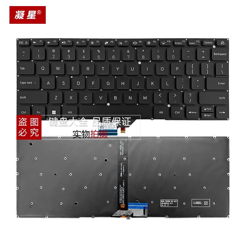 Подходит для клавиатуры Xiaomi RedmiBook 16 2024 2025 Z3725 J7265 D2201 J7265 новый, оригинальный, с подсветкой
