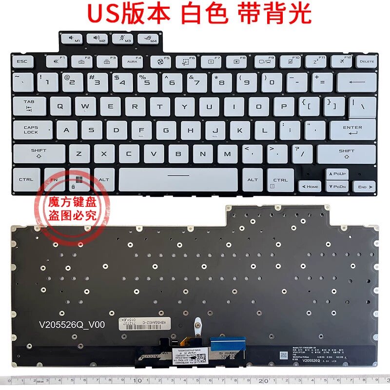 Подходит для клавиатуры Asus Zephyrus Phantom 14 Republic of Gamers G14 GA402/R/RJ/RK/RU/X/XV. ROG Республика геймеров