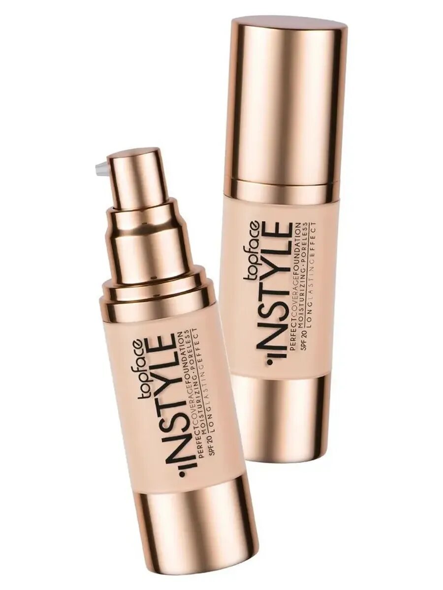 Тональный крем Topface Instyle Instyle Perfect Covarage Foundation, Идеальное покрытие, 001