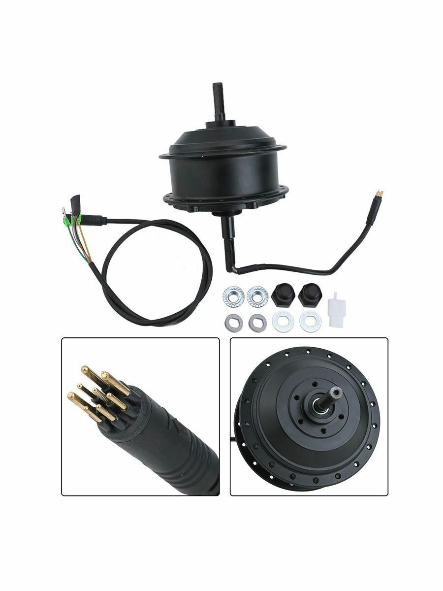 Двигатель заднего колеса электрического велосипеда