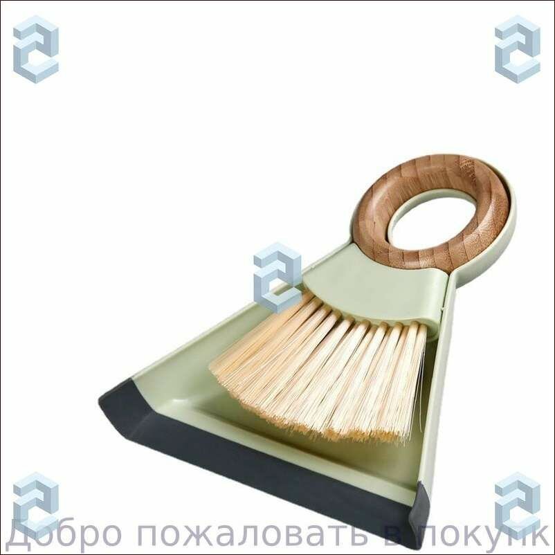 Деревянная ручка, совок, миниатюрный рабочий стол, клавиатура для чистки, щетка с лопаткой, метла