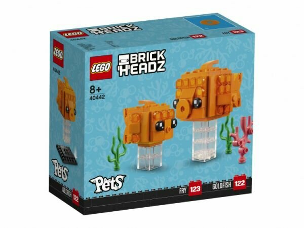 Lego 40442 BrickHeadz Сувенирный набор Золотая рыбка