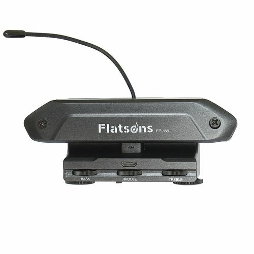 Flatsons FP-1W Звукосниматель для акустической гитары, с беспроводным передатчиком
