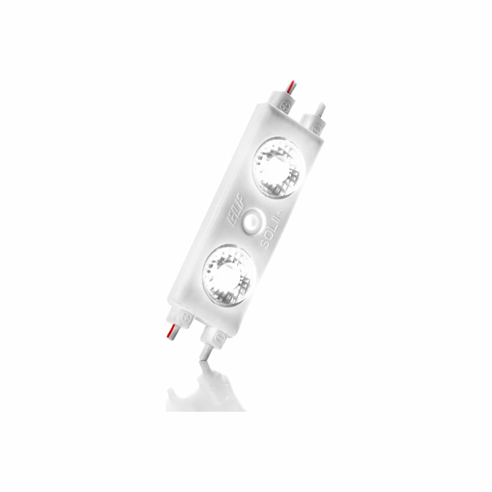 Светодиодный модуль ELF SOL+, 2smd диод 2835, белый (упаковка 100 шт) ELF-SOL+ 2 W (100)