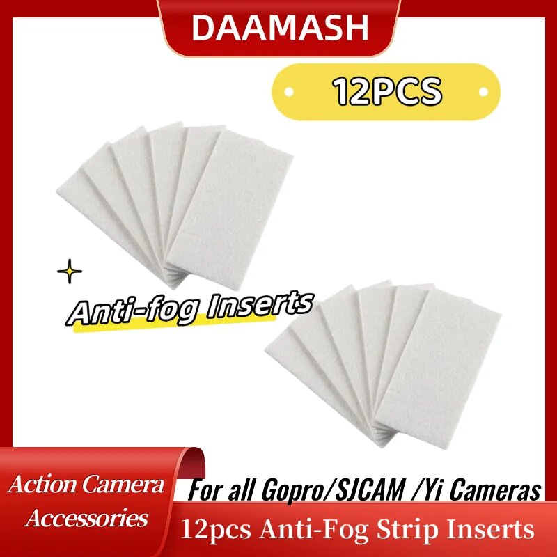 Противотуманные вставки для GoPro Hero8 7 6 5 4 3 2 SJ4000 Yi 2 4K 4 K Session Anti Fog
