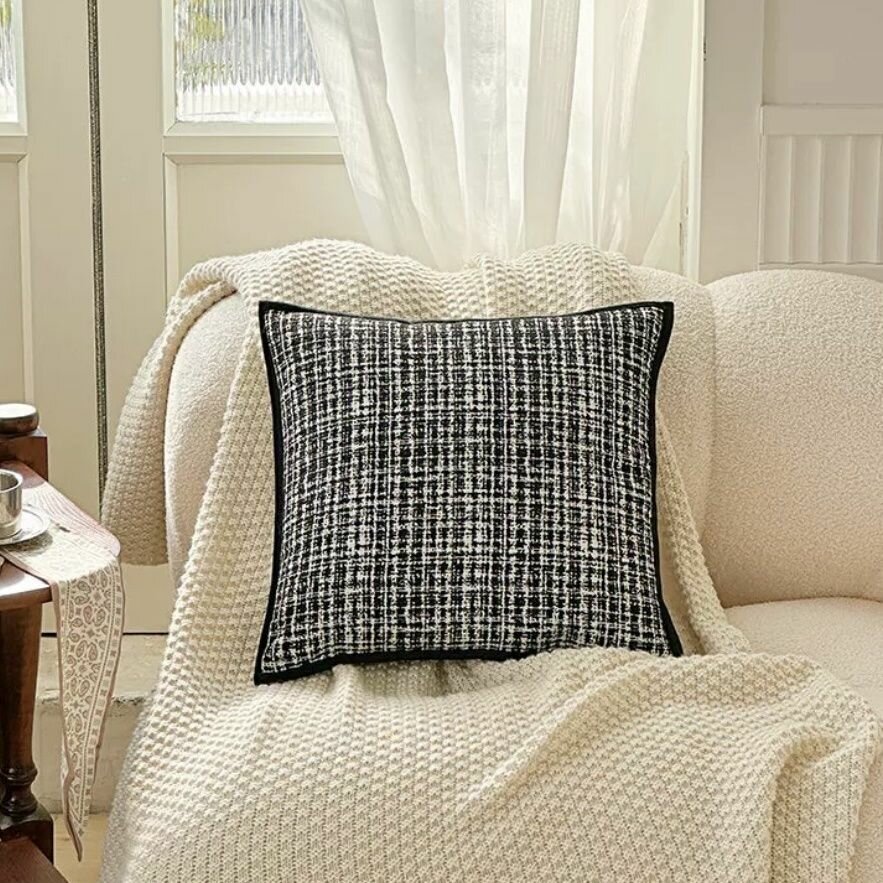 Современная подушка для дивана в гостиной, 3D асимметричная подушка с перекрученными полосками, наволочка для подушки в европейском и скандинавском стиле для спальни