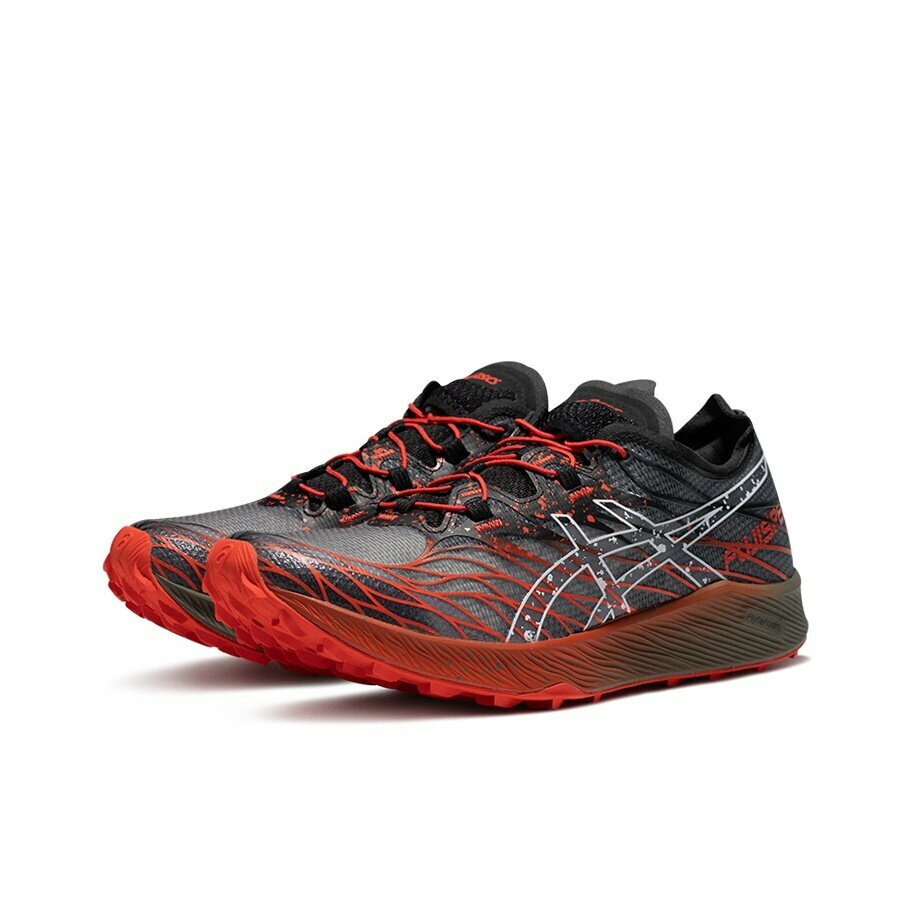 Кроссовки ASICS FUJISPEED, размер EU 42 стопа (26.5CM), черный — фото 1