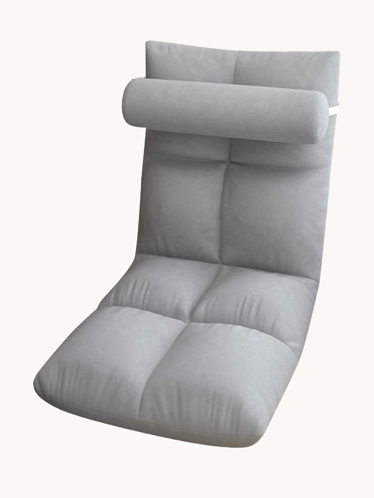 Напольное кресло со спинкой, складной диван, кресло-кровать, кресло, кресло, напольное игровое кресло, кресло для медитации для взрослых, серое