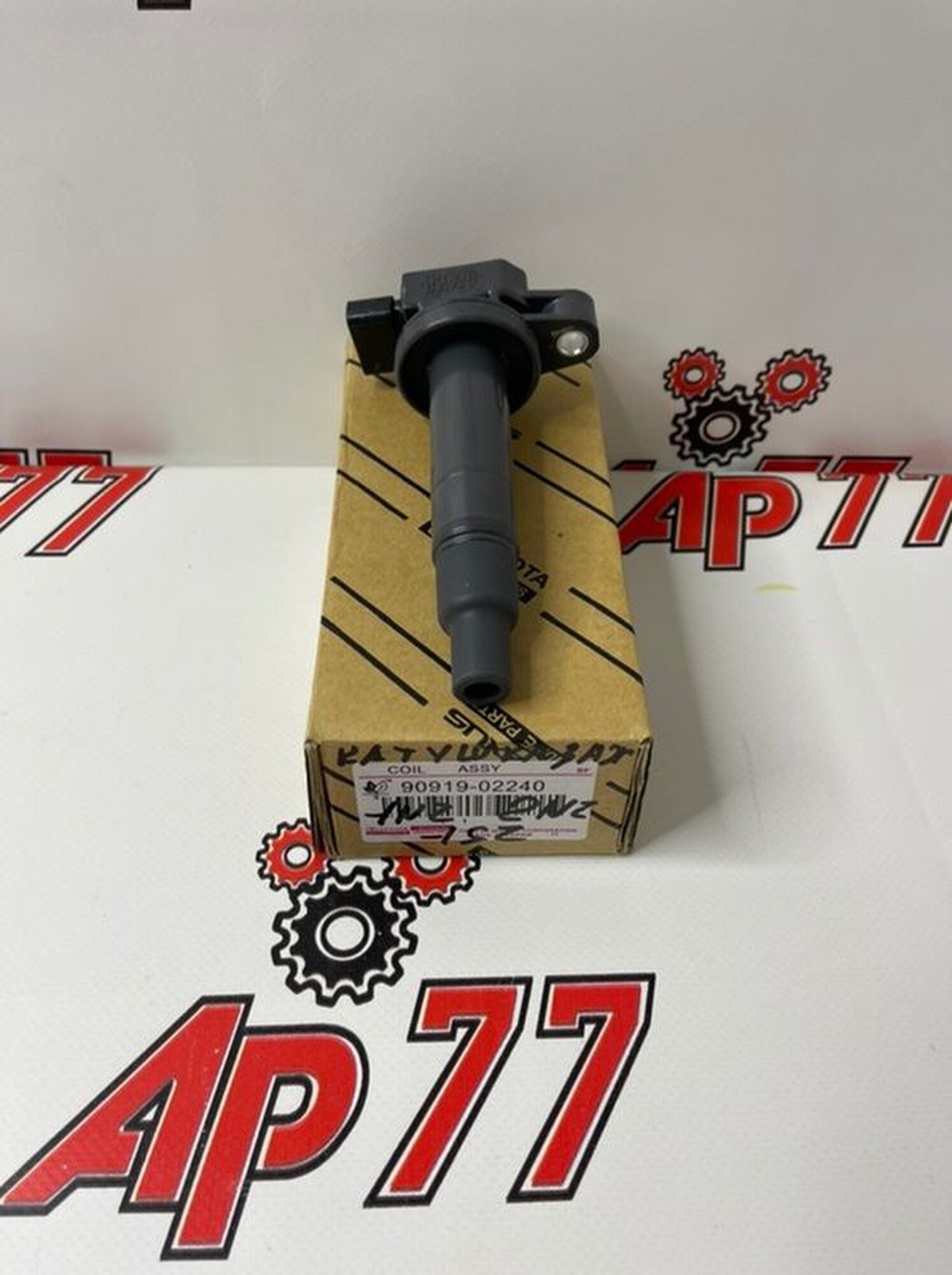 Катушка зажигания Denso 9091902240 для автомобилей Toyota 1NZ, 1 штука