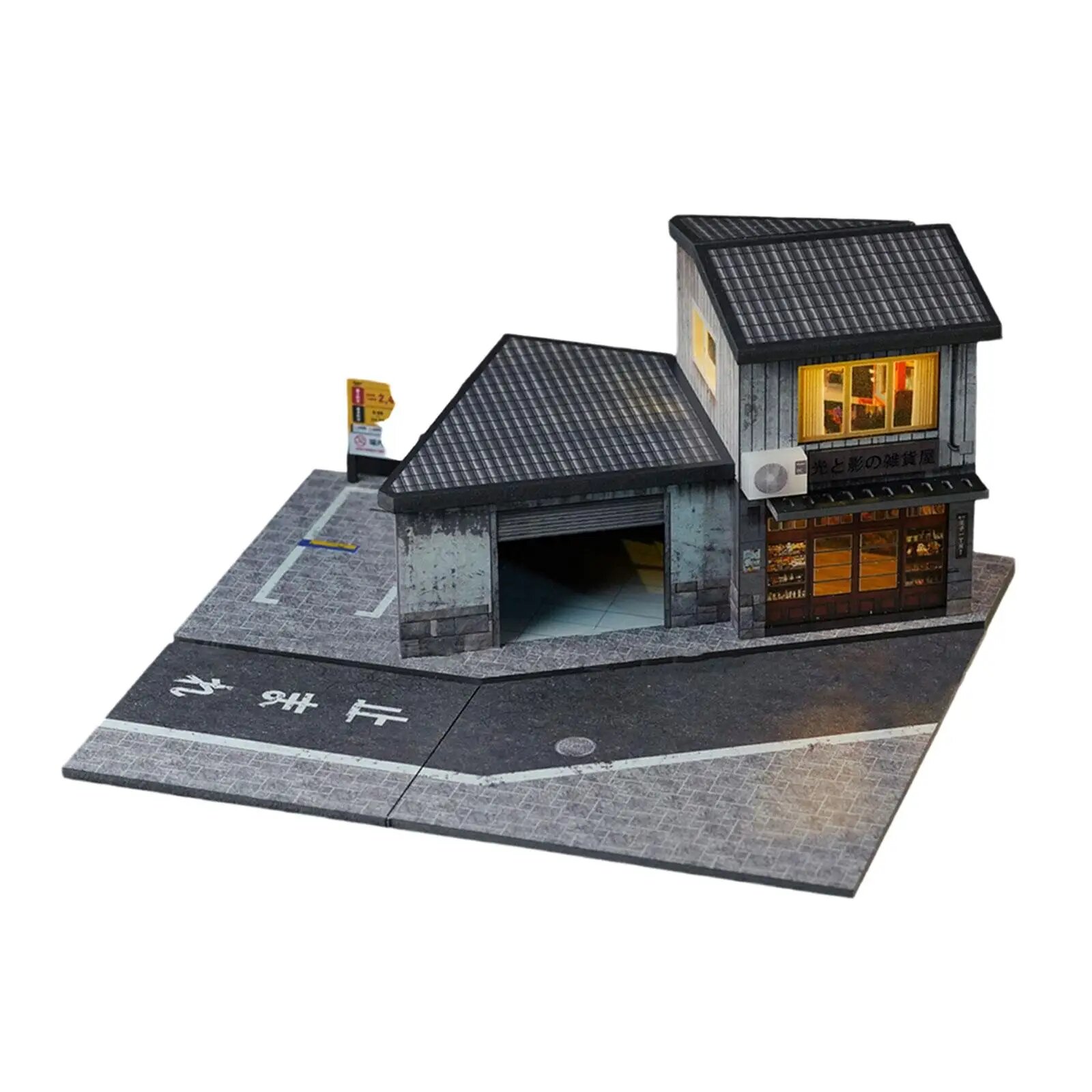 Масштабная модель магазина MagiDeal 1:64 с подсветкой