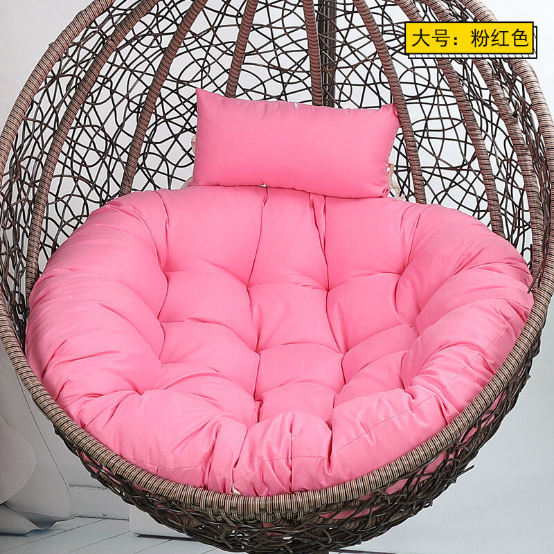 Подвесная корзина, подушка для одного человека, съемная, стираемая, круглая подушка для подвесного кресла, простая подушка для кресла, подушка для подвесного кресла, подушка для ротангового кресла, утолщенная