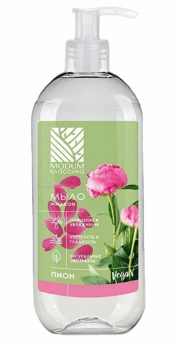 Modum Мыло жидкое классика Пион 400 мл