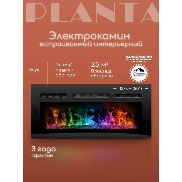 Камин электрический Planta PFP-INS050