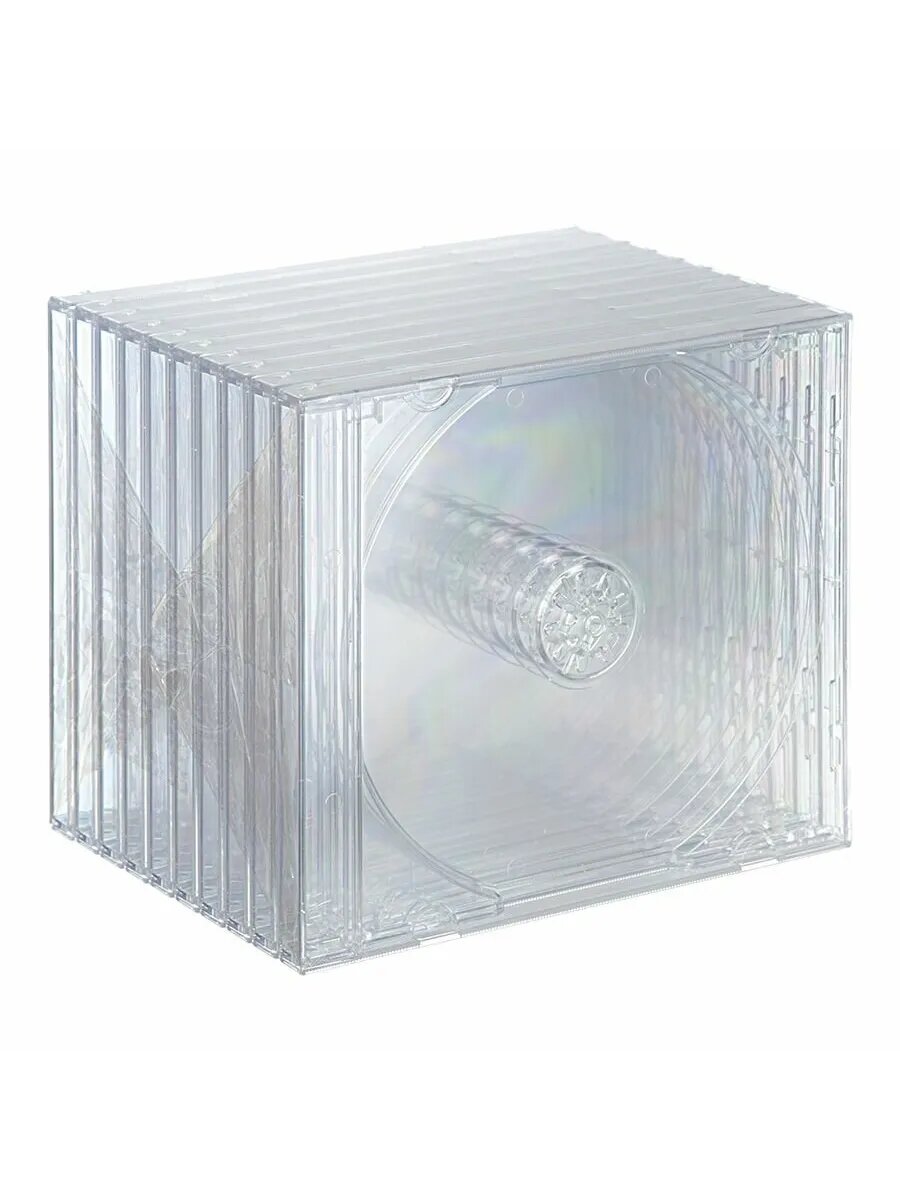 Диски CD-box один. прозр. [CDB-jb-T] (уп. 200шт)