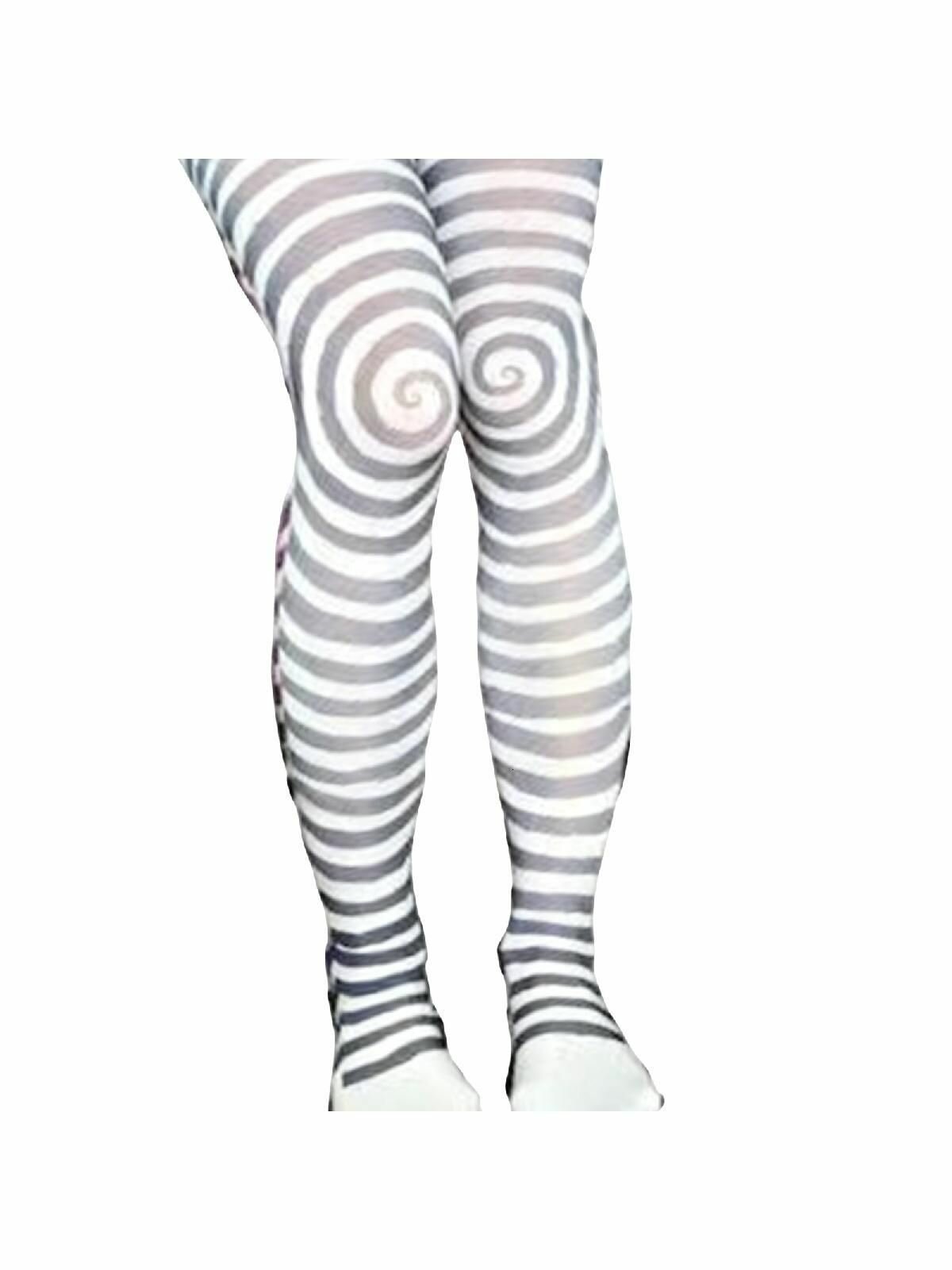 Женские полосатые колготки в японском стиле