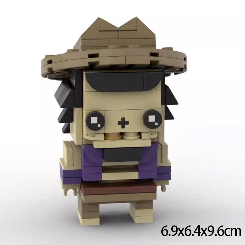 Строительные блоки MOC, классический набор Brick Touhou Coco, собранный вручную, детские украшения