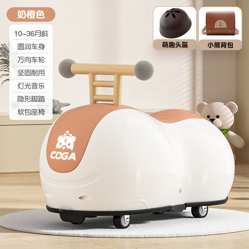 Интернет-знаменитость, машинка-йо-йо, машинка для детей 1-3 лет, мальчиков и девочек, детский самокат, игрушечная машинка с защитой от опрокидывания, машинка с поворотом, фабрика