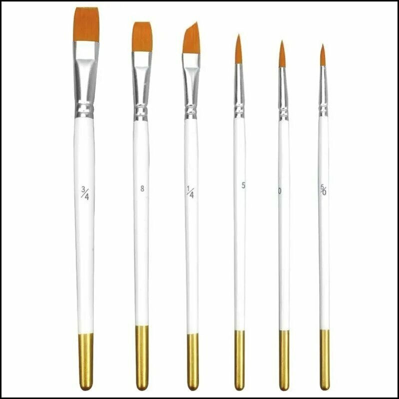 Кисти для аквагрима / набор кистей