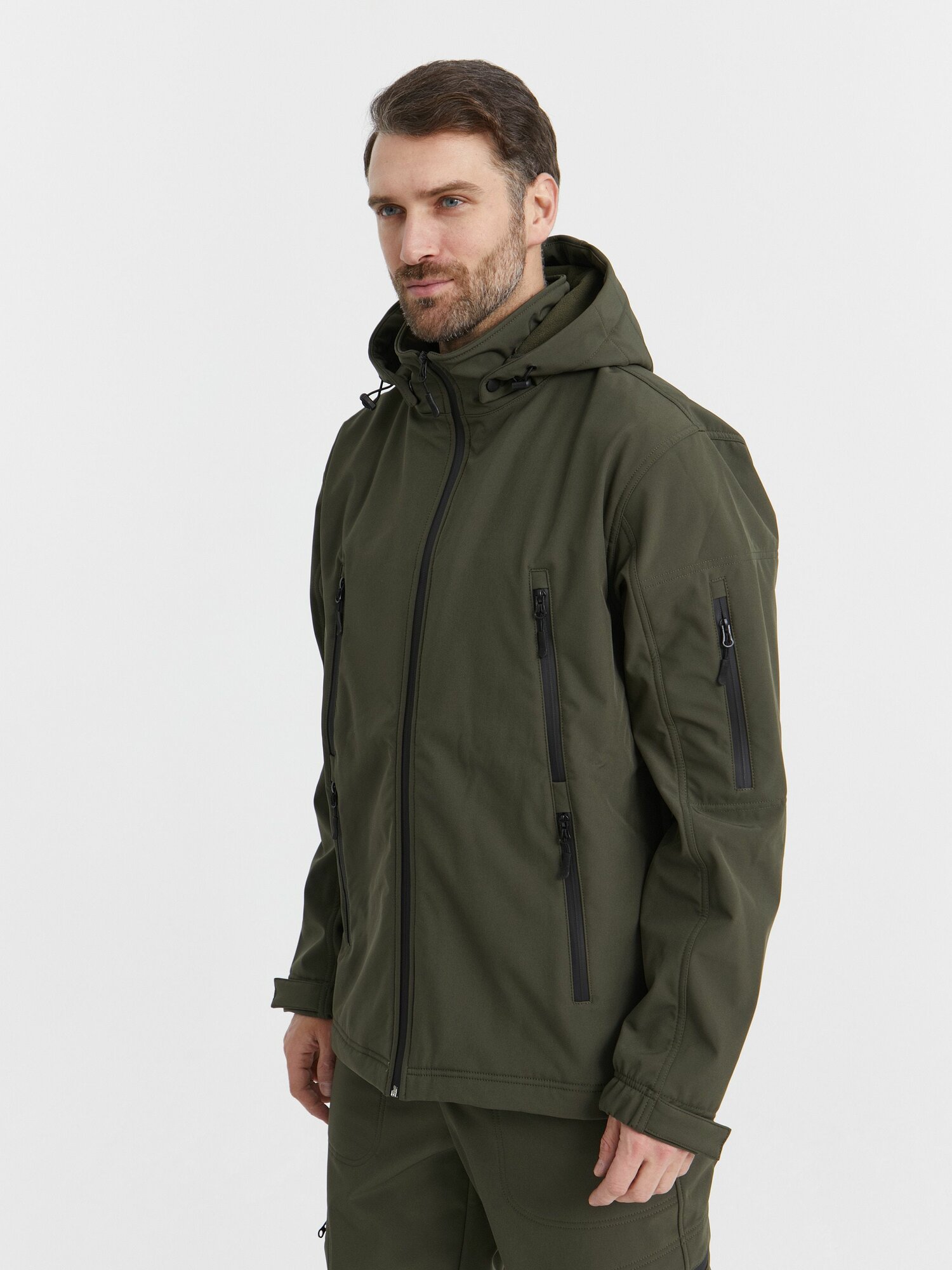 Куртка софтшелл на флисе BLACK VIPER BMSsK001